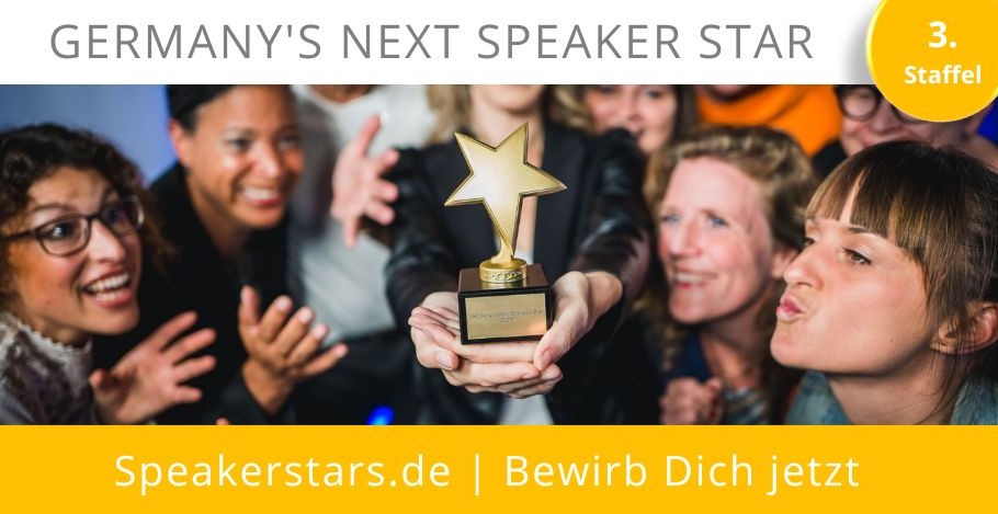 Jetzt mitmachen und bewerben | speakerstars.de