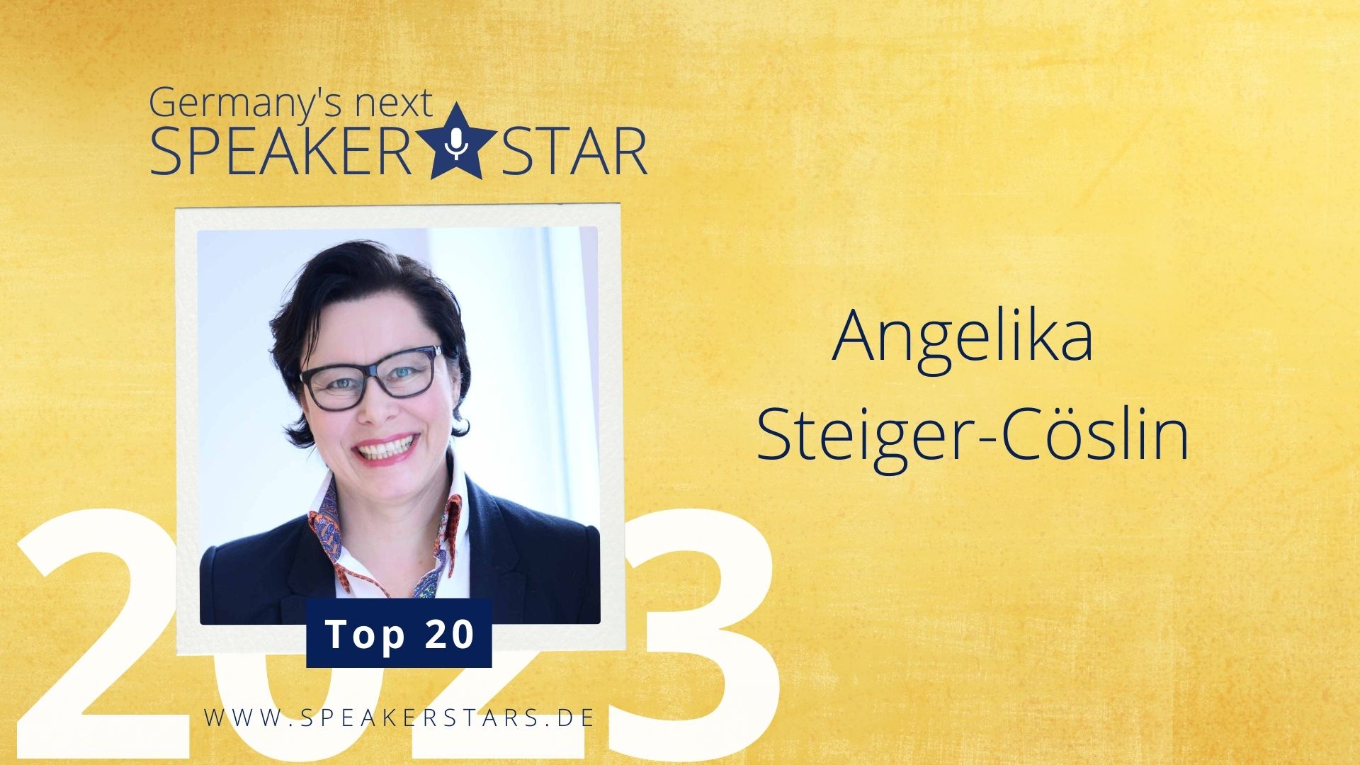 Bewerbungsvideos 2023 | Germany's next Speaker Star | speakerstars.de